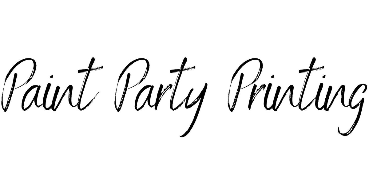 Paint Party Printing